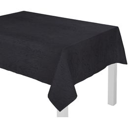 Tischdecke WIRTH "Lahnstein" Gr. 2, schwarz, B:120cm L:120cm, Polyester, Tischdecken, Tischdecke
