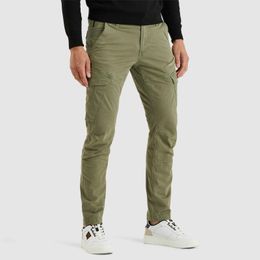 PME-Legend Cargohose PME LEGEND "Nordrop Stretch Twill", Herren, Gr. 31, L&auml;nge 32, gr&uuml;n (oil gr&uuml;n), Twill, Obermaterial: 97% Baumwolle, 3% Elasthan, unifarben, regular fit kn&ouml;chellang, Hosen Cargohose, mit Logo Stickerei
