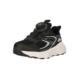 Sneaker ZIGZAG "Sagunto", M&auml;dchen, Gr. 31, schwarz, wei&szlig;, Kunstfaser, Polyurethane, Schuhe Sneaker, Lichter