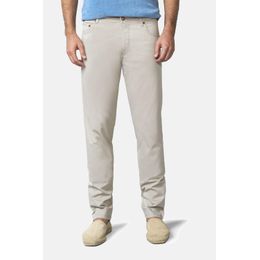 5-Pocket-Jeans MEYER "M5 Five 1-6075", Herren, Gr. 36, L&auml;nge 30, beige, 96% Baumwolle, 4% Elasthan, unifarben, Basic, relaxed fit lang, Jeans 5-Pocket-Jeans, aus reiner Bio-Baumwolle