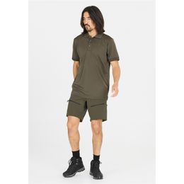 Shorts WHISTLER, Herren, Gr. 3XL, US-Gr&ouml;&szlig;en, gr&uuml;n (olivgr&uuml;n), 91% Polyester, 9% Elasthan, unifarben, kurz, Hosen Shorts, mit 4-Wege-Stretch-Material