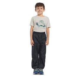 Regenhose Jack Wolfskin "RAINY DAYS PANTS KIDS", M&auml;dchen, Gr. 92, Normalgr&ouml;&szlig;en, schwarz, Obermaterial: 100% POLYAMID. Futter: 100% POLYESTER, Hosen Regenhose