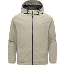 Outdoorjacke Ragwear "Lewie", Gr. L (52), dusty olive26, Obermaterial: 100% Nylon, Innenfutter: 100% Polyester, Basic, gerade h&uuml;ftbedeckend, hoch geschlossener Ausschnitt, weit elastischer Bund mit innenliegendem Gummizug, Jacken Outdoorjacke, &Uuml;bergangsjacke mit wasserdichtem Rei&szlig;verschluss