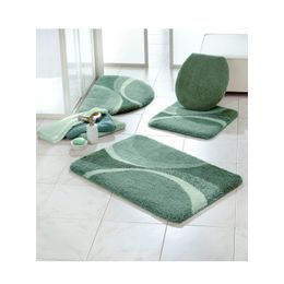 Badematte Grund Gr. 2, gr&uuml;n (jadegr&uuml;n), rechteckig (70cm x 120cm ), 1 Stk., Badematten, Badematte