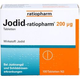 JODID-ratiopharm 200 &mu;g Tabletten 100 St