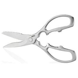 Universalschere Gefu "PRIMERA", silber, B:8,5cm, Scheren, Rechts/Linksh&auml;nder, hochwertig und extrem robust, Edelstahl mattiert