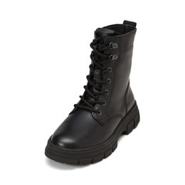 Marc O'Polo Stiefelette MARC O'POLO "mit Innenzipper", Damen, Gr. 39, schwarz (m990), Obermaterial: 100% Leder (Rind), unifarben, Schuhe Stiefelette