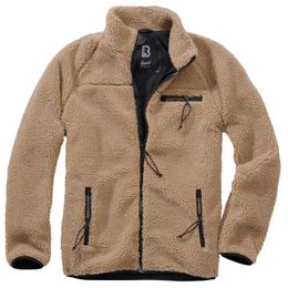 Brandit Teddyfleece Jacke camel, Gr&ouml;&szlig;e 4XL