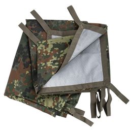 BW Mehrzweckplane SpezKr IR nach TL flecktarn, Gr&ouml;&szlig;e 1.55x2.75 Meter