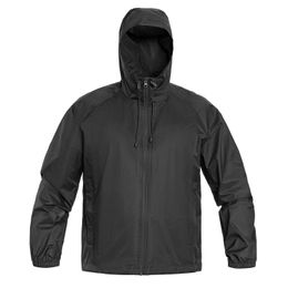 Mil-Tec Regenjacke Quickpack schwarz, Gr&ouml;&szlig;e 3XL