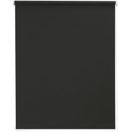 Seitenzugrollo SUNLINES "One size Style uni Verdunkelung" Gr. 8, schwarz, B:82cm H:180cm, Kunststoff, Metall, Polyester, Rollos, Seitenzugrollo, Made in Germany