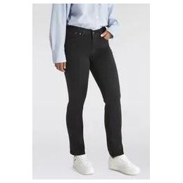 Levi's Slim-fit-Jeans LEVI'S "712 SLIM WELT POCKET", Damen, Gr. 29, L&auml;nge 34, blau (midnight gaze), Denim/Jeans, Obermaterial: 73% Baumwolle, 26% Polyester, 1% Elasthan, slim fit, Jeans Slim-fit-Jeans