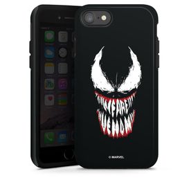 DeinDesign iPhone SE (2020) Handy Panzer Handyh&uuml;lle robuste Outdoor H&uuml;lle Schutzh&uuml;lle gl&auml;nzend Official Licensed Product Marvel Venom Tough Case