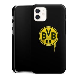 DeinDesign iPhone 12 mini Handy Premium Case Smartphone Handyh&uuml;lle Schutzh&uuml;lle gl&auml;nzend Borussia Dortmund Bvb Official Licensed Product Premium Case
