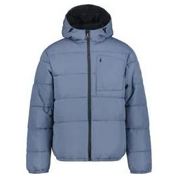 Steppjacke Icepeak "H WENDE STEPPJACKE MONSON", Herren, Gr. 50, grau (stahlgrau), Obermaterial: 100% Polyester, Jacken Steppjacke, f&uuml;r Erwachsene, aus Polyester, mit Wattierung, sportlicher Stil
