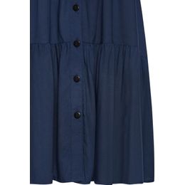 Vivance Sommer-Kleid, Blau, Gr. 46, Damen, Strandkleider, Material: Viskose