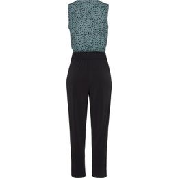 Lascana Damen Overall, Gr&uuml;n, Gr. 38, Overalls, Material: Polyester
