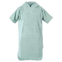 Badeponcho Tom Tailor HOME "Surfponcho COLOR BATH" Gr. 116, gr&uuml;n (fresh sage), 116/134, Frottier, Hausm&auml;ntel, mit Kordel, Bauchtasche, saugstark, Baumwolle, auch in Kindergr&ouml;&szlig;en