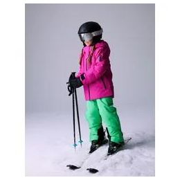 Skihose name it "NKNSLOPE10 PANT SKI EDITION FO NOOS", Kinder, Gr. 116, N-Gr, gr&uuml;n (irish gr&uuml;n), Web, Obermaterial: 100% Polyester, unifarben mit Farbeinsatz, regular fit, Hosen Skihose