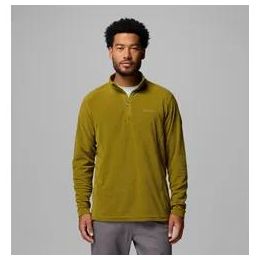 Fleecepullover Columbia "KLAMATH RANGE II HALF ZIP", Herren, Gr. XL (54), mossy gr&uuml;n, Fleece, Obermaterial: 100% Polyester, abgesteppt, Sweatshirts Fleecepullover, f&uuml;r Outdoor-Abenteuer und Wandern, atmungsaktiv, schnell trocknend