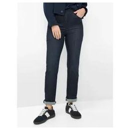 Bequeme Jeans RAPHAELA BY Brax "Style PAMINA FUN", Damen, Gr. 44, Normalgr&ouml;&szlig;en, dunkelblau, Denim/Jeans, 50% Baumwolle, 40% Lyocell, 7% Elastomultiester, 3% Elasthan, slim fit, Jeans