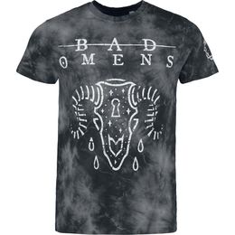 Bad Omens Ram Skull T-Shirt schwarz in 4XL 22571-Bad Omens