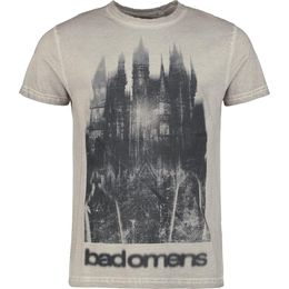 Bad Omens Castle T-Shirt grau in 4XL 22566-Bad Omens