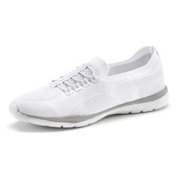 Lascana Damen Sneaker, Wei&szlig;, Gr. 41, Sneakers & Schn&uuml;rer, Material: Textil