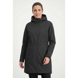 Funktionsparka Killtec "KOS 35 WMN PRK", Damen, Gr. 42, schwarz, Obermaterial: 100% Polyester. Futter: 100% Polyester, Jacken Funktionsparka, mit verstellbarer Kapuze, wasserdicht, winddicht, atmungsaktiv