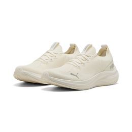 Laufschuh Puma "SKYROCKET LITE 2 ENGINEERED", Damen, Gr. 43, warm wei&szlig;, Puma silber, Textil, Schuhe Laufschuh, mit FIT PLUS Schn&uuml;rsystem, mit SOFTFOAM+ Innensohle, Topseller
