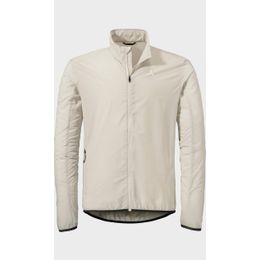 Sch&ouml;ffel Outdoorjacke SCH&Ouml;FFEL "Jacket Style Cannobio MNS", Herren, Gr. 52, beige (9040, natur), Oberstoff: 100% Nylon; (Coating: Polyurethan), regular fit, hoch geschlossener Ausschnitt, Jacken Outdoorjacke
