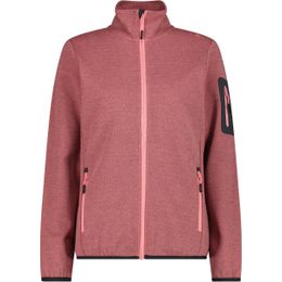 CMP Strickfleece Damen - Gr&ouml;&szlig;e 42 - rot