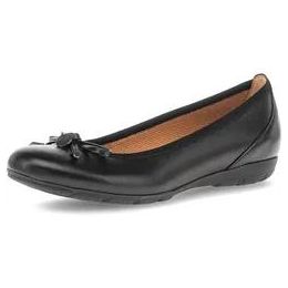 Ballerina Gabor "Sportliche Ballerina", Damen, Gr. 42, schwarz, Schuhe Ballerina