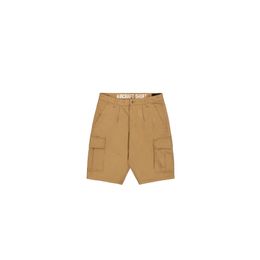 Shorts Alpha Industries "Aircraft Short", Herren, Gr. 38, Normalgr&ouml;&szlig;en, gr&uuml;n (khaki), Obermaterial: 100% Baumwolle; Futter: 100% Baumwolle, Hosen Shorts