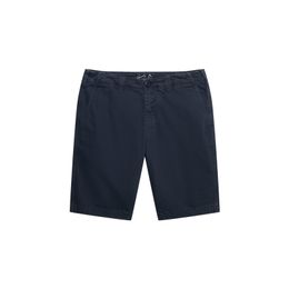 Chinoshorts Superdry "UTILITY CHINO SHORT", Damen, Gr. 36, N-Gr, baltic blau, Web, Obermaterial: 98% Baumwolle, 2% Elasthan, unifarben, relaxed fit knielang, Hosen Chinoshorts