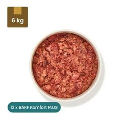 haustierkost.de BARF Komfort PLUS Rind Frostfutter 12 x 500 g