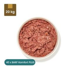 haustierkost.de BARF Komfort PLUS Rind Frostfutter 40 x 500 g