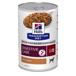 Hill's Hill's Prescription Diet i/d Nassfutter f&uuml;r Hunde, Adult, mit Truthahn zur Unterst&uuml;tzung der Verdauung 48x360 g