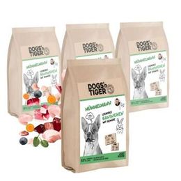 Dogs'n Tiger Adult M&uuml;mmelmann Kaninchen & Pute mit Gem&uuml;se 4x2 kg