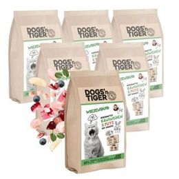 Dogs'n Tiger Wiesenduo Kaninchen & Pute 6x1,5 kg