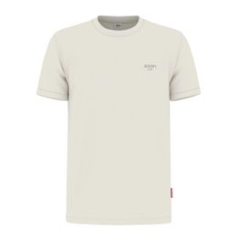 JOOP! T-Shirt JOOP JEANS "Alphis", Damen, Gr. M, natural_107, Single Jersey, Obermaterial: 100% Baumwolle, regular fit, Rundhals, Shirts T-Shirt
