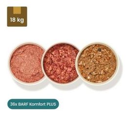 haustierkost.de BARF Komfort PLUS Frostfutter Men&uuml; 18 kg