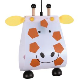 Niermann H&auml;ngeleuchte "Giraffe, Kinderlampe", braun (wei&szlig;, braun), 1, H: 20cm, 1 Stk., Leuchten, Pendelleuchte Giraffe, Kinderzimmer, Kinderlampe