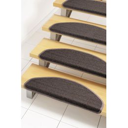 Stufenmatte Dekowe "Mara S2", braun (mokka), B:25cm H:5mm L:65cm, Sisal, Teppiche, 100% Sisal, gro&szlig;e Farbauswahl, selbstklebend, auch als Set 15 St&uuml;ck