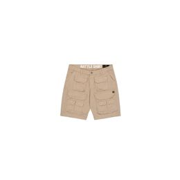 Shorts Alpha Industries "Battle Short", Herren, Gr. 33, Normalgr&ouml;&szlig;en, beige (vintage sand), Obermaterial: 100% Baumwolle, Hosen Shorts