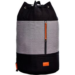 W&auml;schesack Karup Design "Roadie", schwarz (schwarz, grau), B:35cm H:60cm T:35cm, W&auml;schesammler