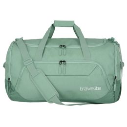 Reisetasche Travelite "KICK OFF, verschiedene Gr&ouml;&szlig;en und Farben", Gr. B/H/T: 60cm x 34cm x 36cm, gr&uuml;n (salbei), Polyester, unifarben, Taschen Reisetasche, Reisegep&auml;ck Sporttasche Freizeittasche mit Aufsteckfunktion