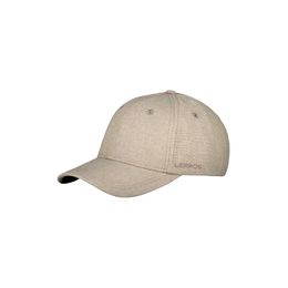 Baseball Cap Lerros "Lerros-Basecap aus Baumwolle und Leinen", Herren, Gr. Normalgr&ouml;&szlig;en, dune beige, Baumwolle, Leinen, Caps