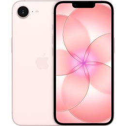Apple Smartphone "iPhone 17e", Energieeffizienz: A (A-G), soft pink, 512 GB, Mobiltelefone