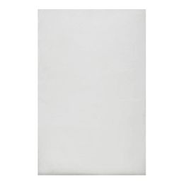 Teppich WECON HOME BASICS "Anna", beige wei&szlig;, B:200cm H:25mm L:200cm, Polyester, Teppiche, Teppich, Hochflorteppich, getuftet, modern, einfarbig, flauschig, Wohnzimmer